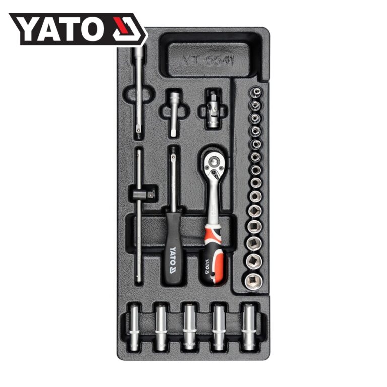 YATO YT-5541 ชุดถาดเครื่องมือ ชุดบล็อก 1/4″ – OTS